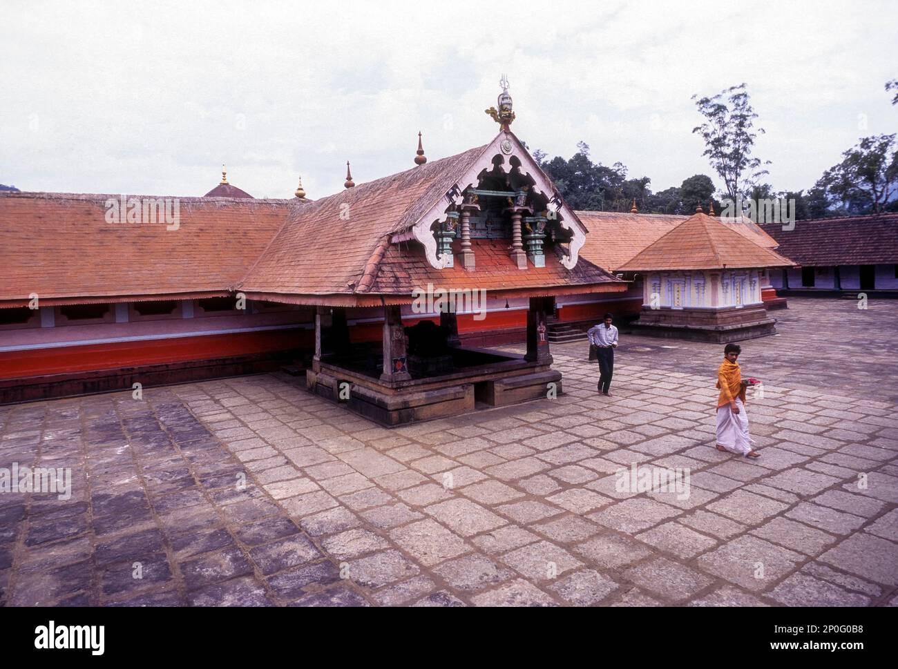 Sri Bhagandeshwara temple in Bhagamandala, Kodagu Coorg, Karnataka ...