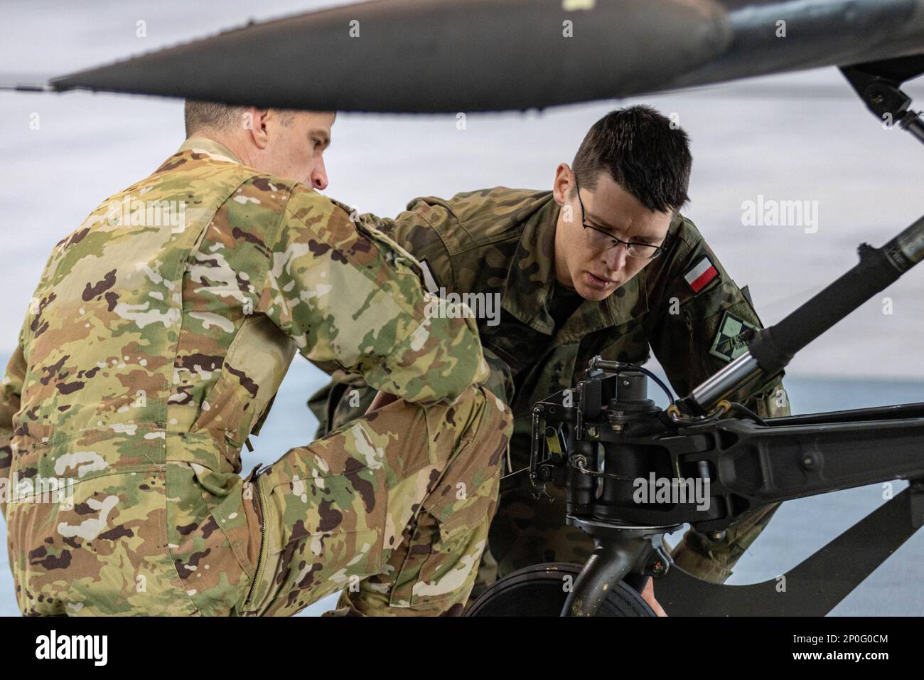 U.S. Army Chief Warrant Officer 4. Keenan Bachmeyer, the 3-6 Aviation ...