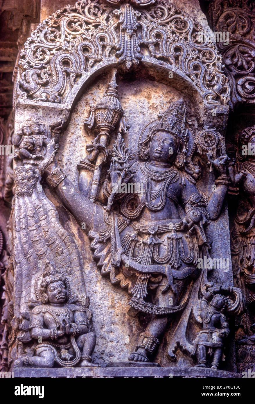 Vamana Avatar Incarnation Krishna in 12th century Hoysaleswara temple ...