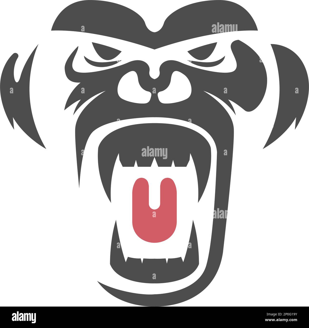 Gorilla Logo Vector