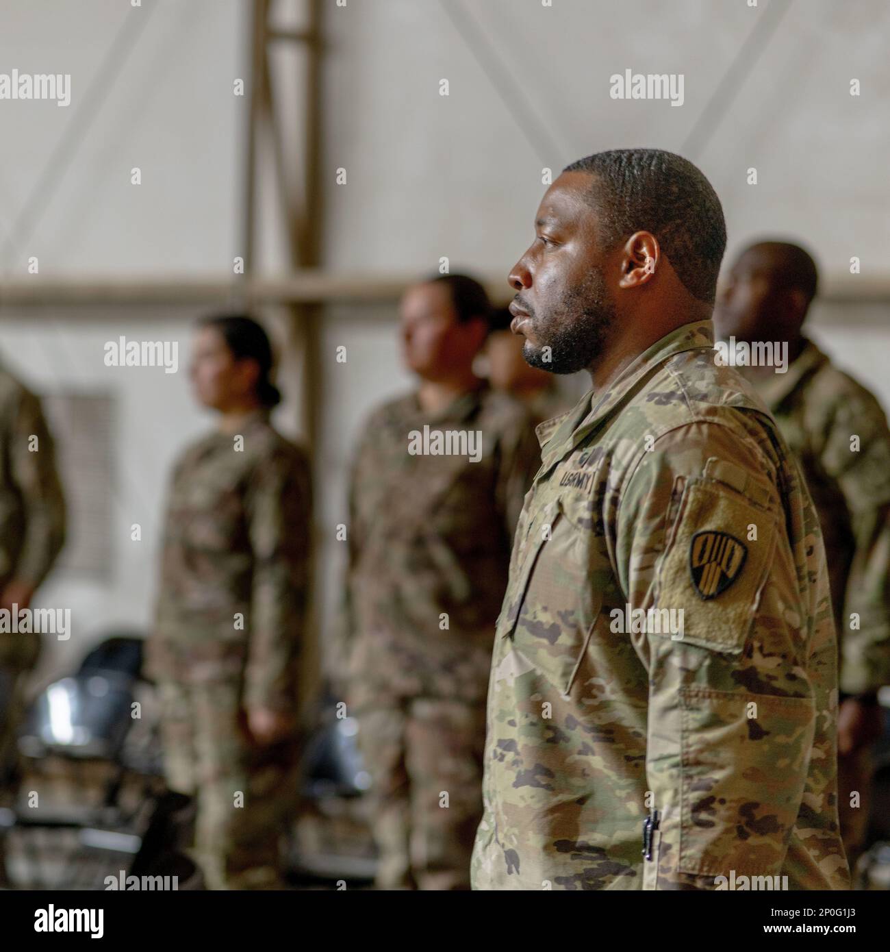 U.S. Army Master Sgt. Justin Whitted, a mechanical maintenance ...