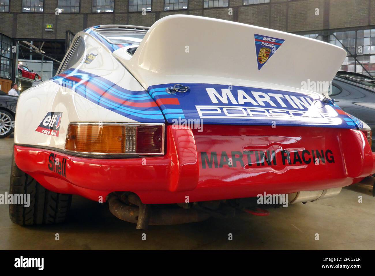 Porsche Martini Racing, Porsche 911 RS 2.7, tail fin, duck tail, racing ...