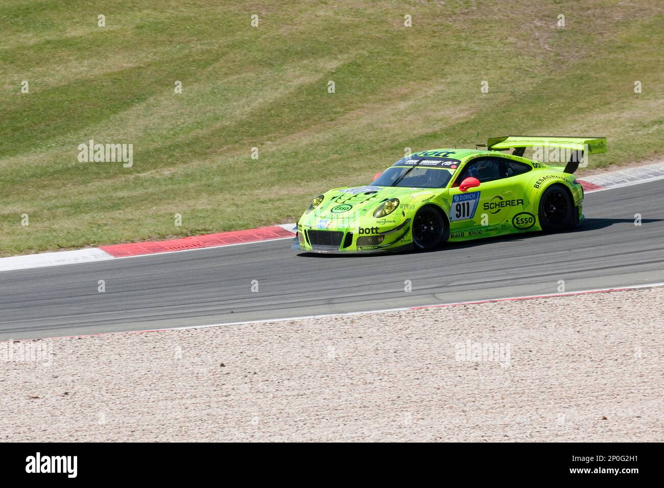 Porsche 911 GT3 R, 24h Nuerburgring race track, 24-hour race, race ...