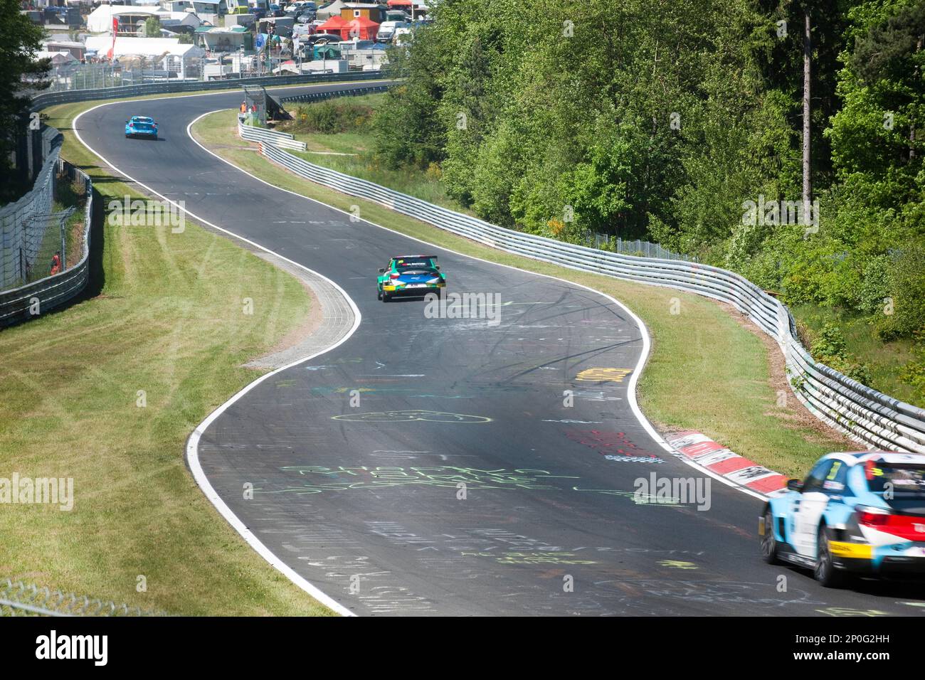 Nuerburgring race track, Nordschleife, race track, 24-hour race, ADAC ...