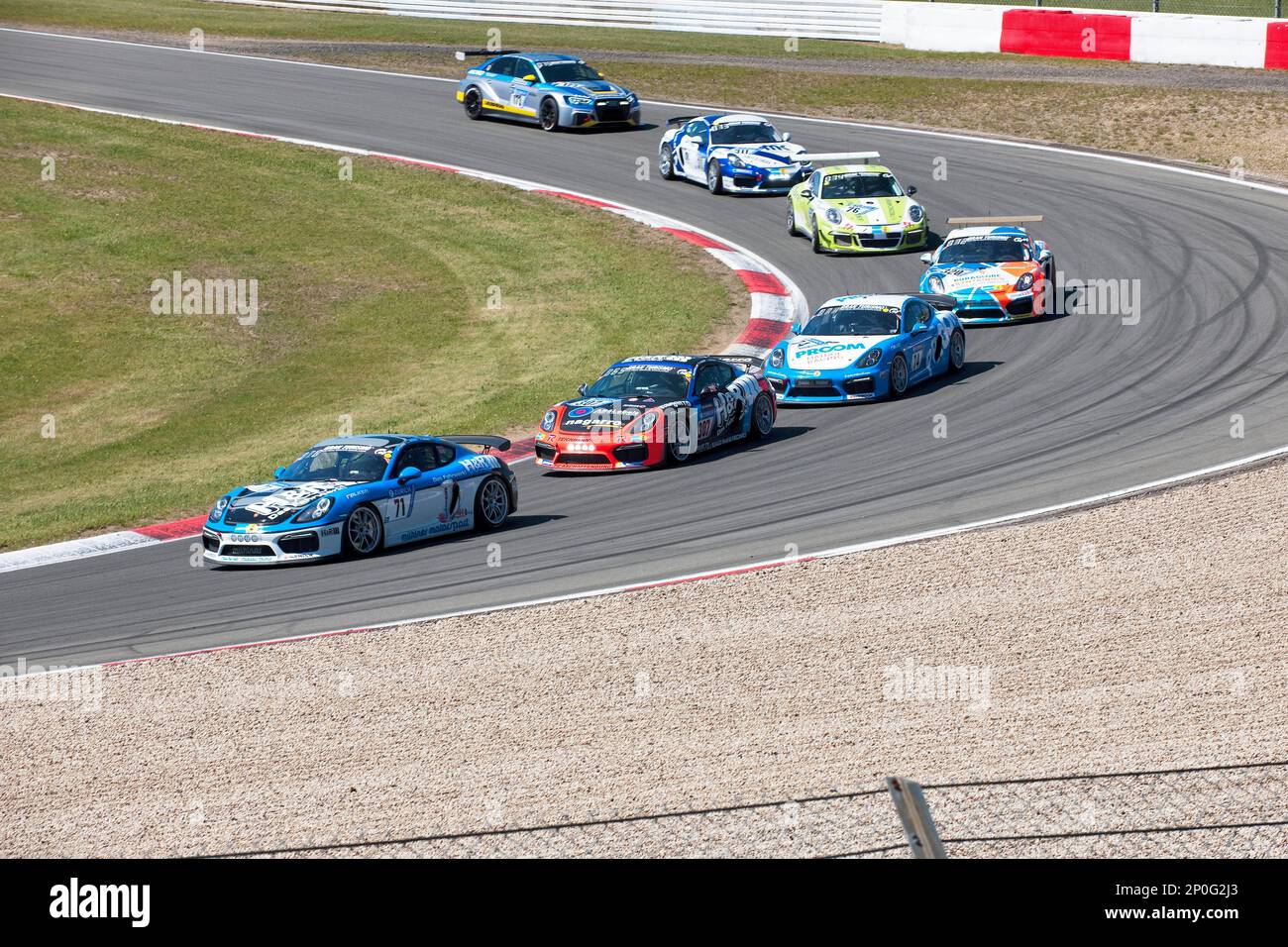 Porsche Cayman GT4 MR, Clubsport, 24h Nuerburgring race track, 24 hours ...