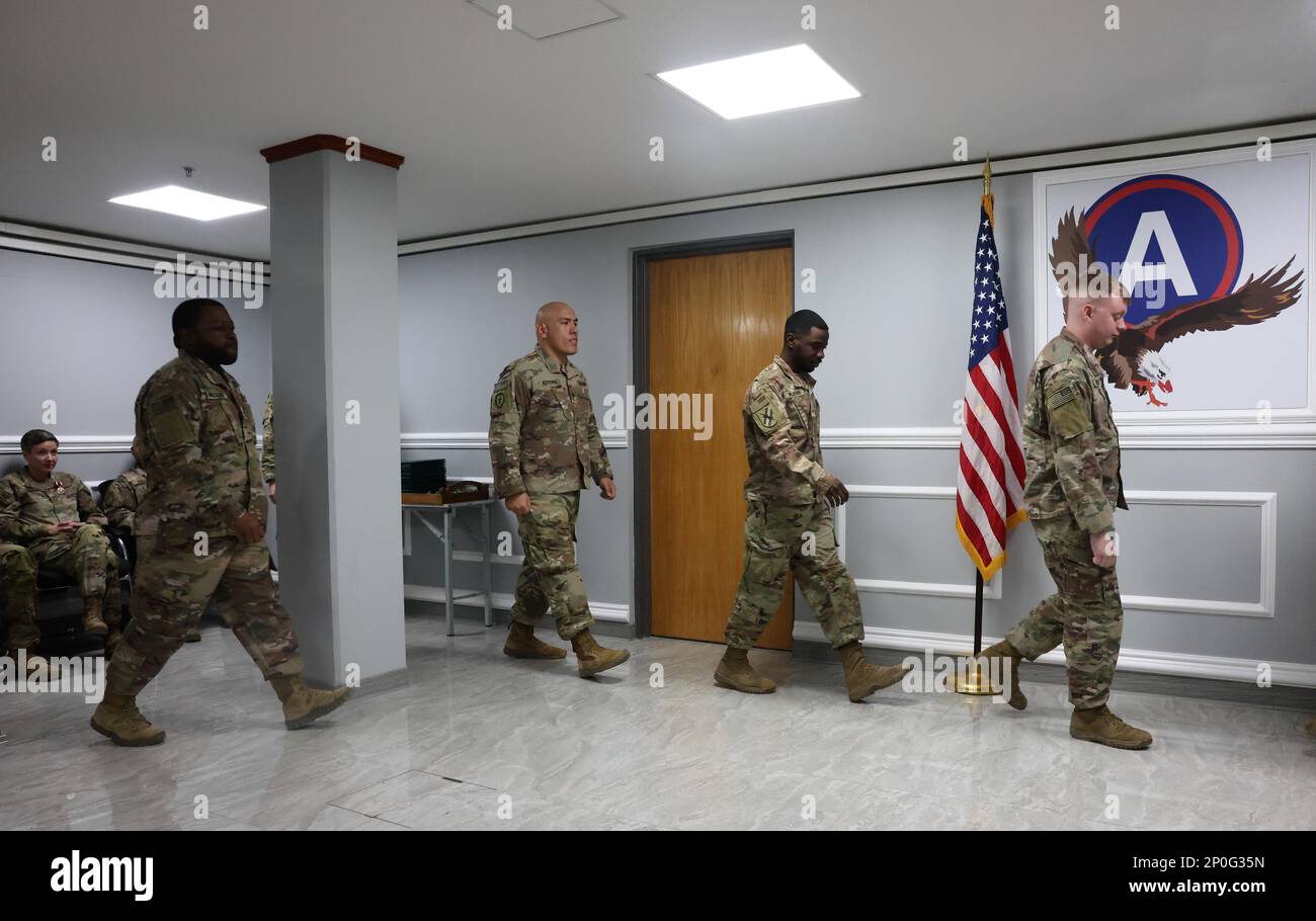 Area Support Group - Kuwait celebrates the end of a tour for dozens of ...
