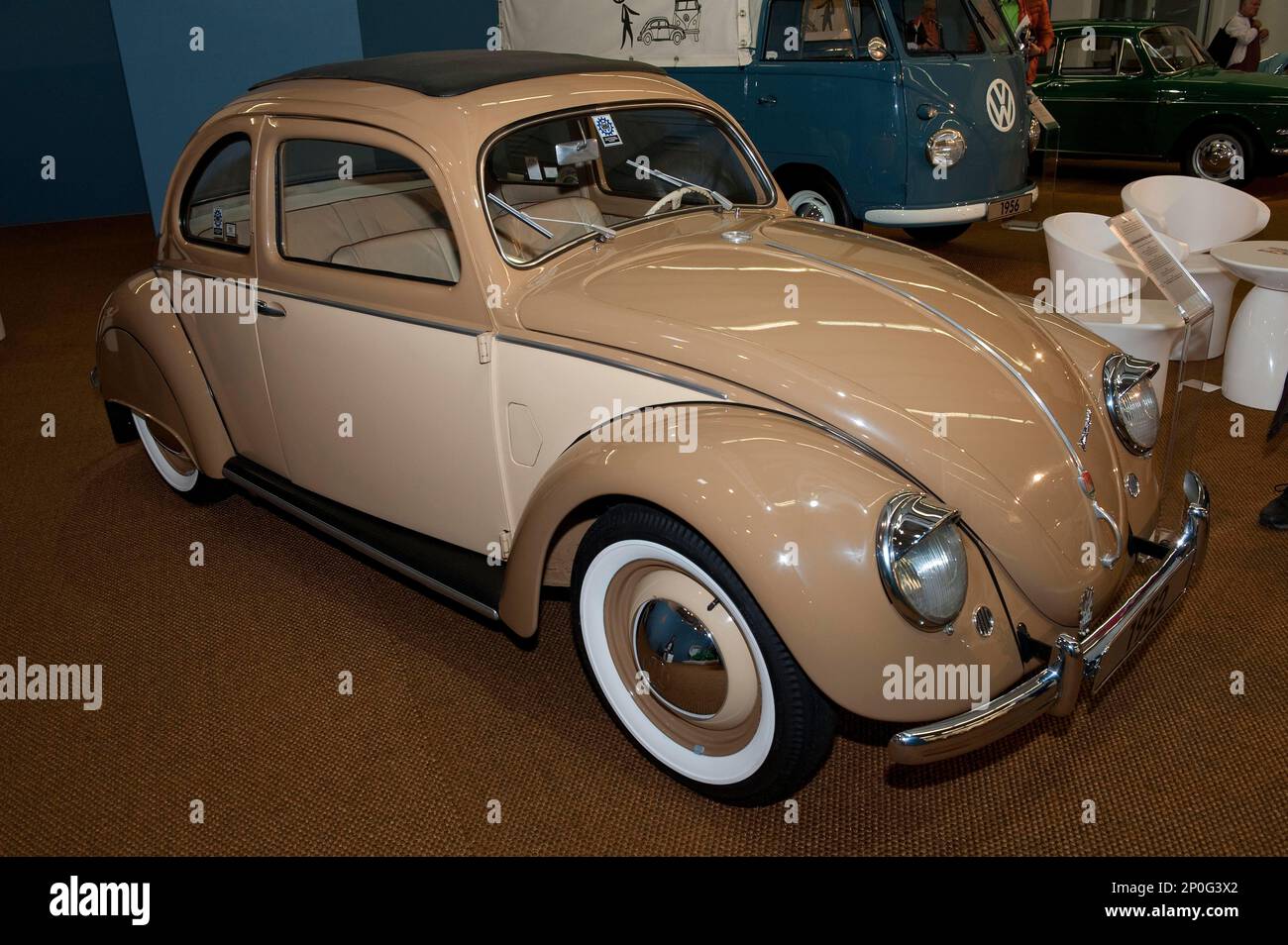 Volkswagen, VW Beetle Stoll Coupe, one-off, 1952, Boxer engine Stock ...