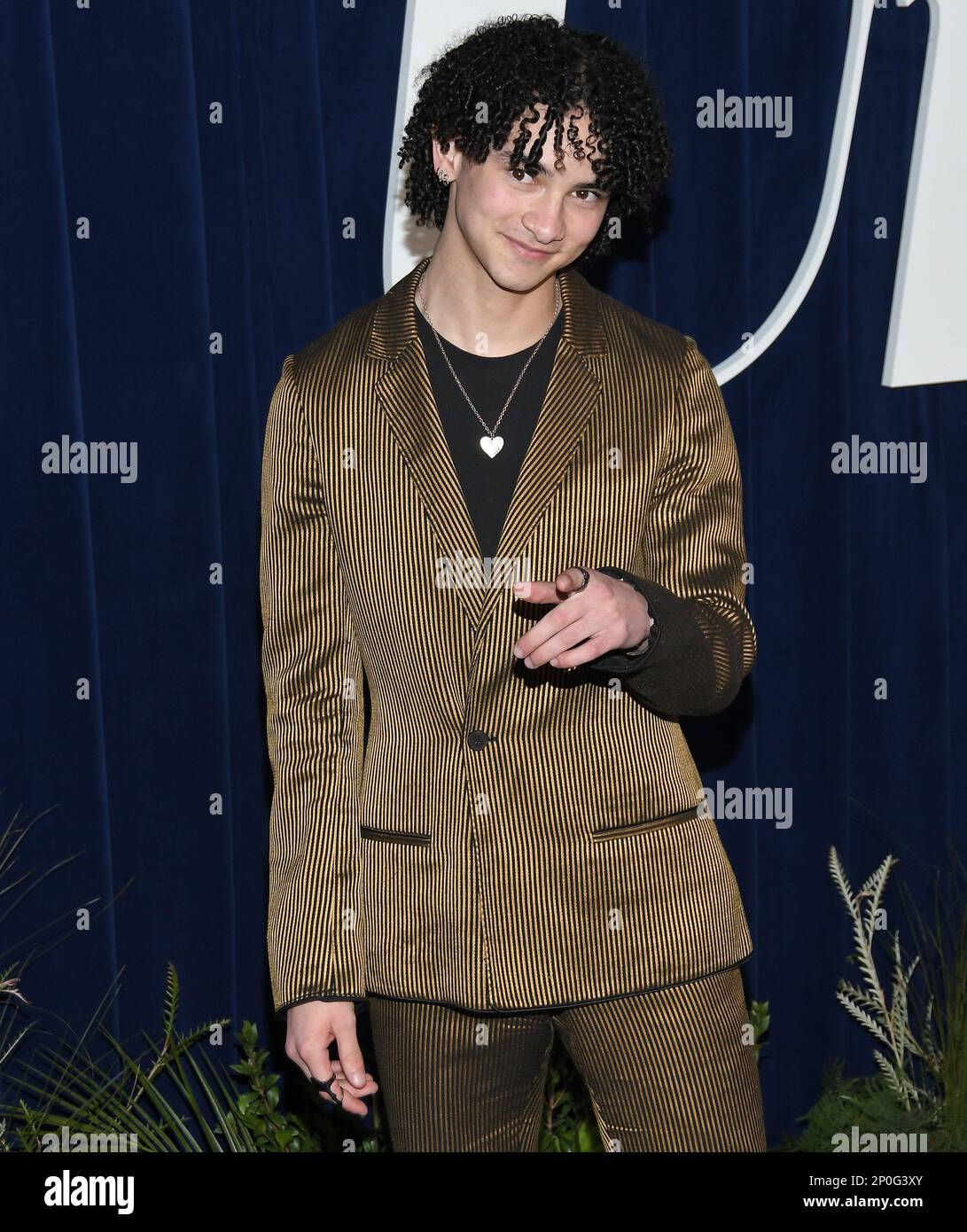 Los Angeles, CA, March 2, 2023. Faly Rakotohavana arrives at the Hulu's ...