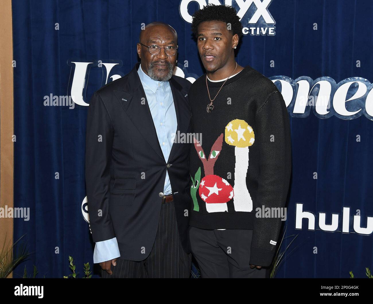 Los Angeles, CA, March 2, 2023. (L-R) Delroy Lindo and Damiri Lindo at ...