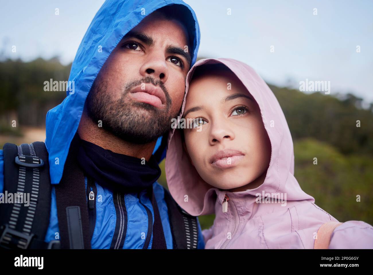Young couple on thoughtful walk hi-res stock photography and images - Alamy