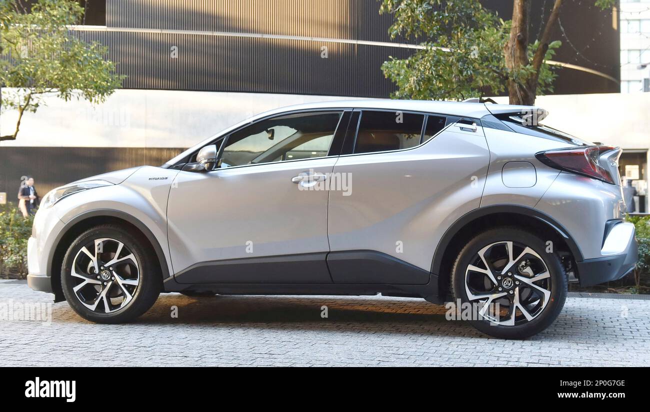 Toyota Motor Corporation unveils new C-HR in Nagoya, Aichi on Dec.14 ...