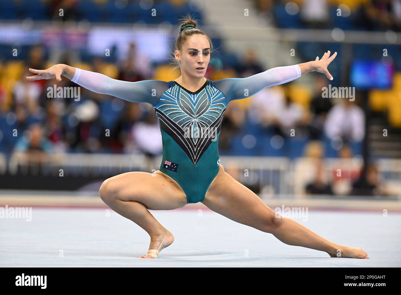 Doha, Qatar. 2nd Mar, 2023. Breanna Scott of Australia competes during ...