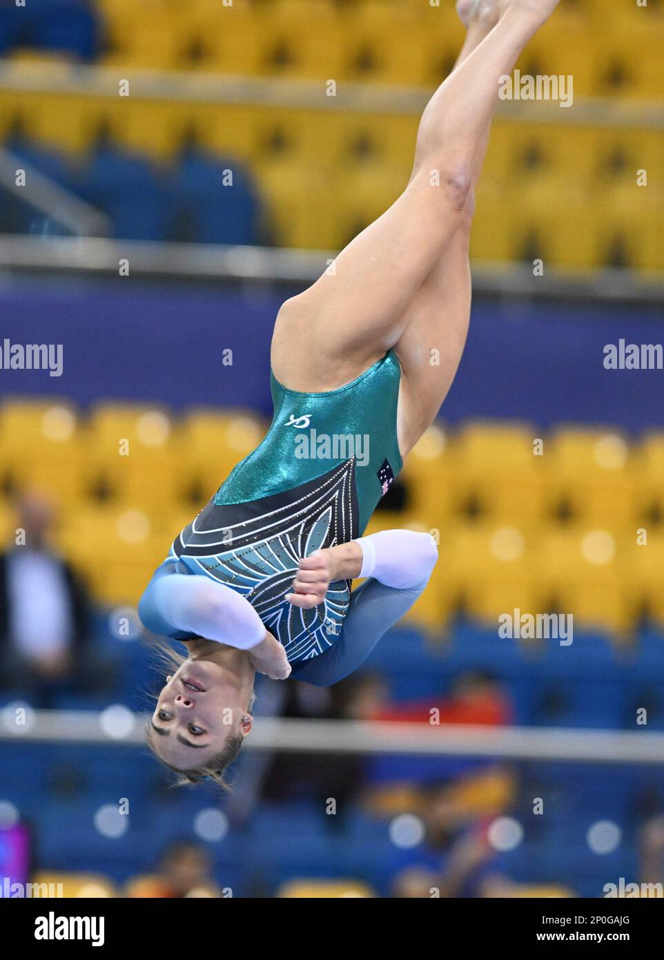 Doha, Qatar. 2nd Mar, 2023. Breanna Scott of Australia competes during ...
