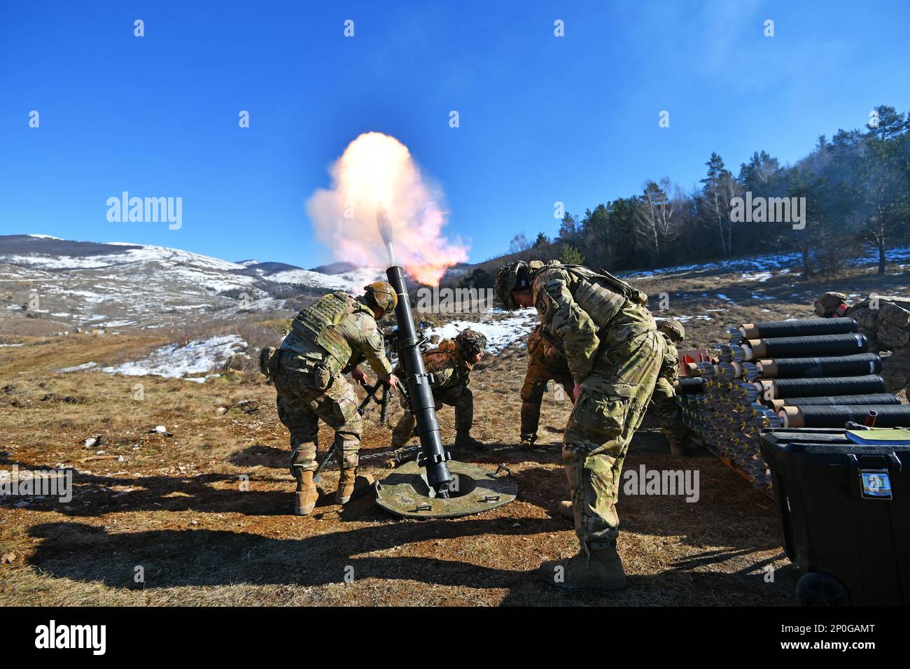 U.S. Army Paratroopers assigned to 2nd Battalion, 503rd Infantry ...
