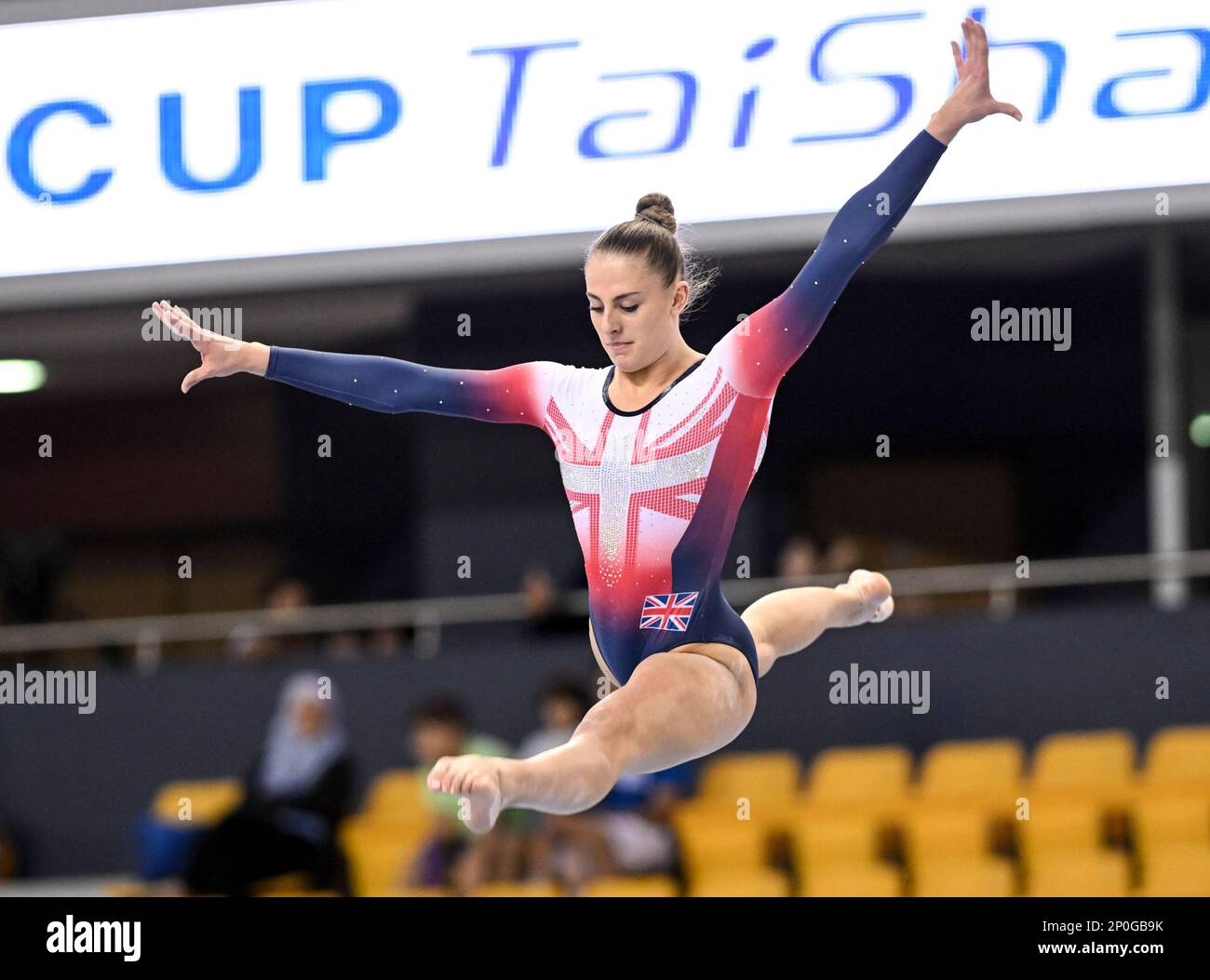 Doha, Qatar. 2nd Mar, 2023. Ruby Stacey of Britain competes during the ...