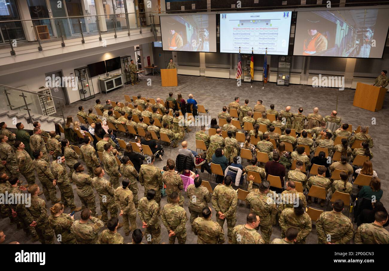 RAMSTEIN AIR BASE, Germany - More than 200 members assigned to the ...