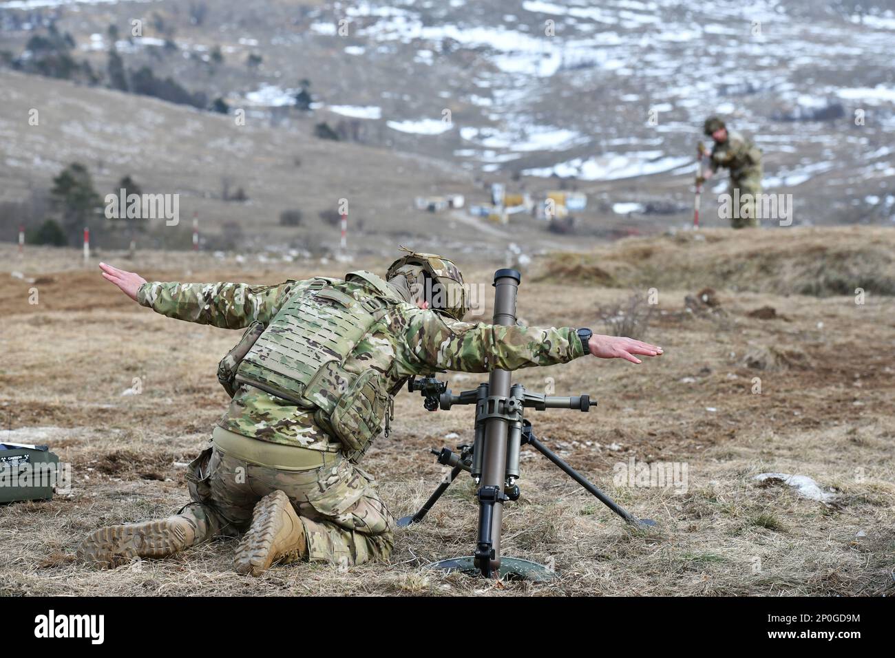 U.S. Army Paratroopers assigned to 2nd Battalion, 503rd Infantry ...