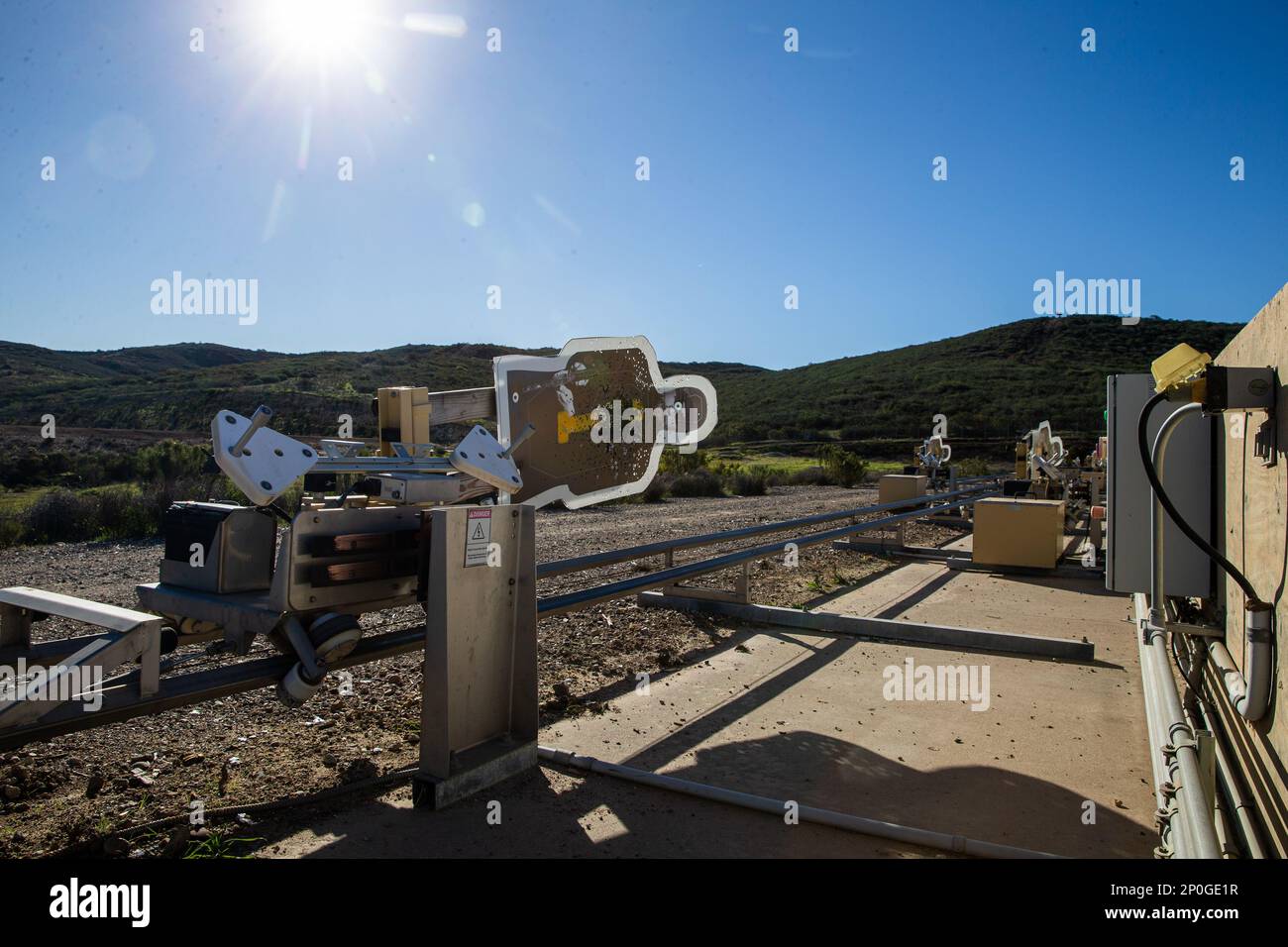 Hathcock Range utilizes moving automated targets in lieu of manpowered ...