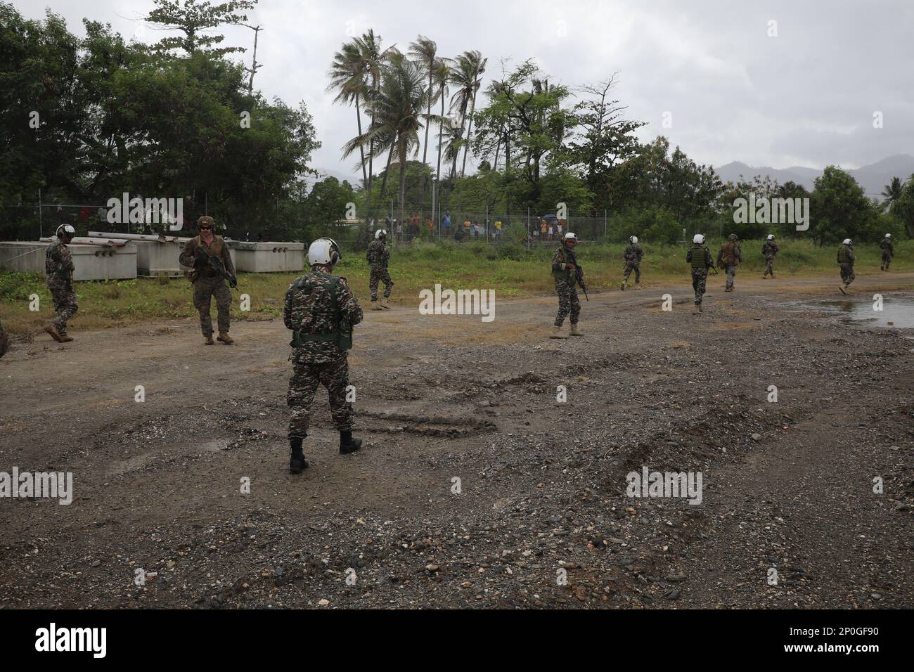 NAVAL BASE HERA, TIMOR-LESTE (Feb. 12, 2023) – U.S. Marines assigned to ...