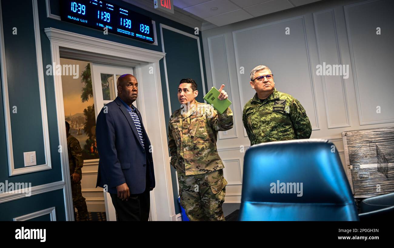 Inter-American Defense College Leadership welcomed Mr. Kevin J. Bostick ...