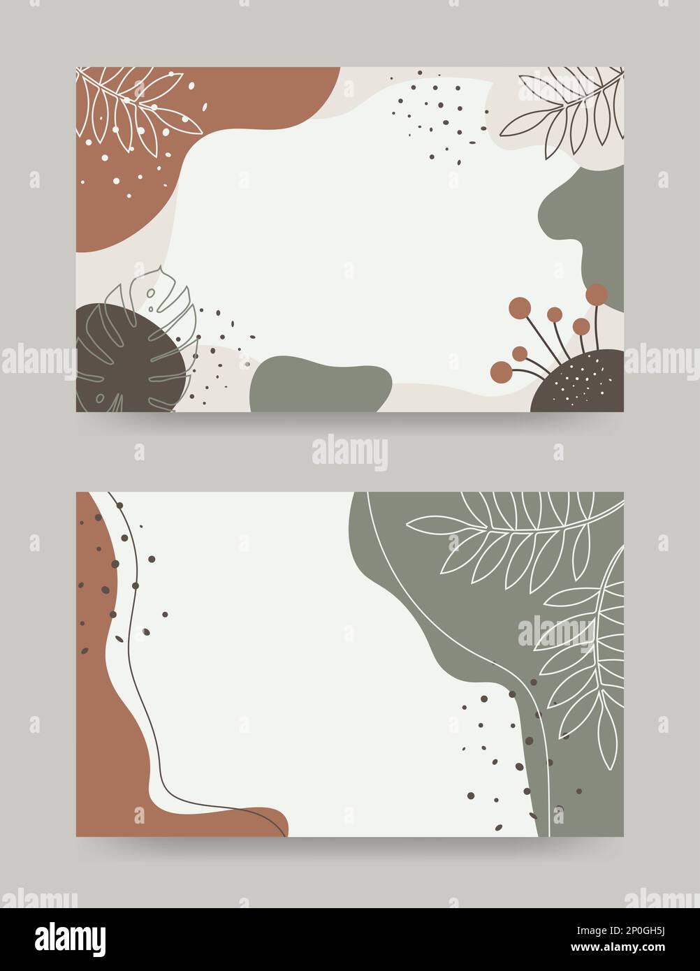 Layouts, templates with a place for your text in pastel colors . Vector ...