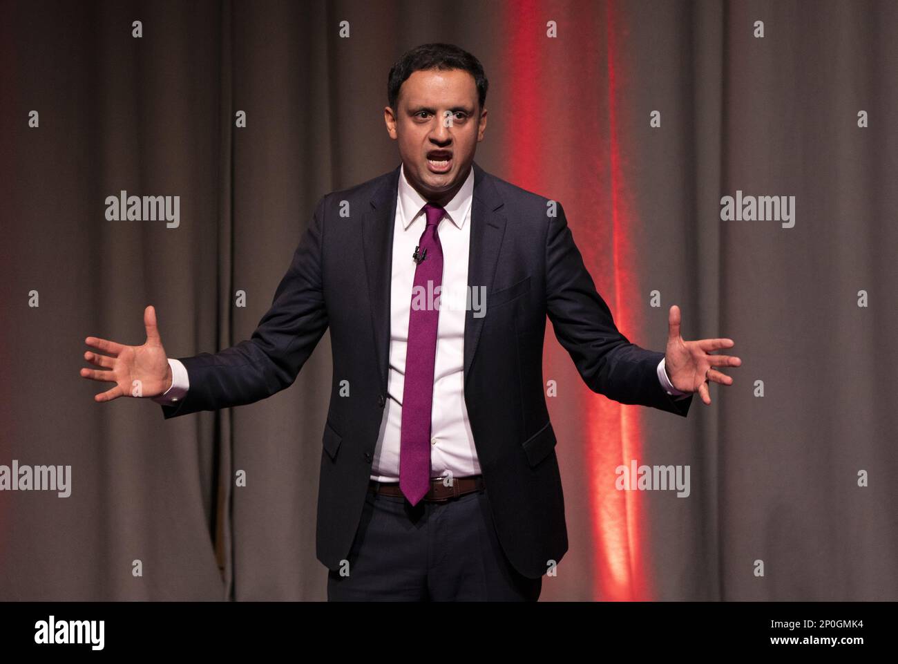 File photo dated 17/02/23 of Scottish Labour leader Anas Sarwar ...