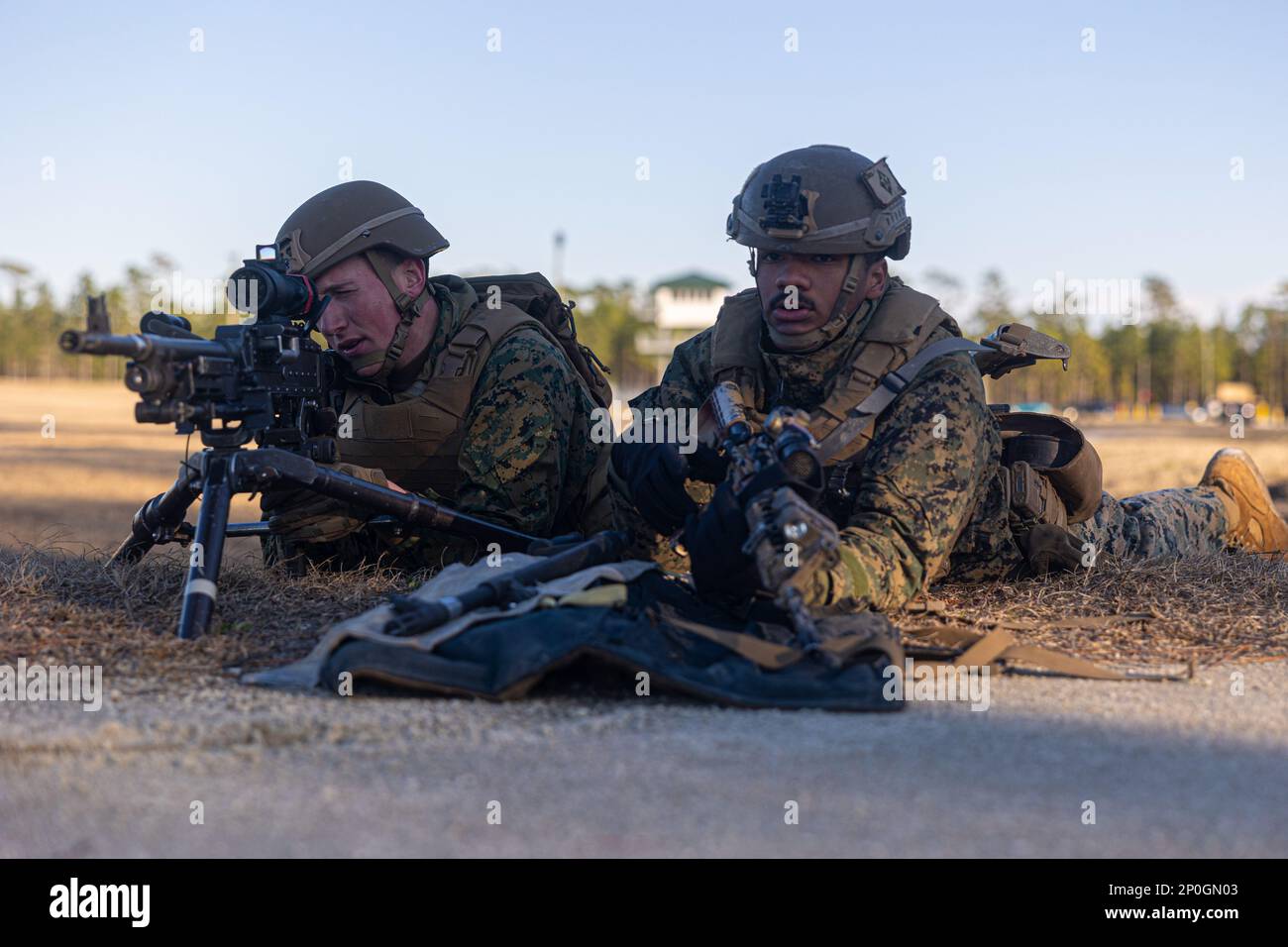 U.S. Marine Corps Pfc. Samuel Beckett, a San Antonio, Texas Native and ...