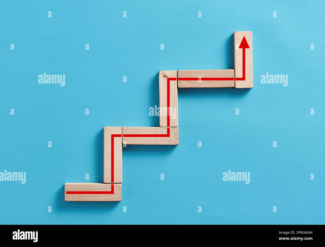 Staircase arrow arrow hi-res stock photography and images - Alamy