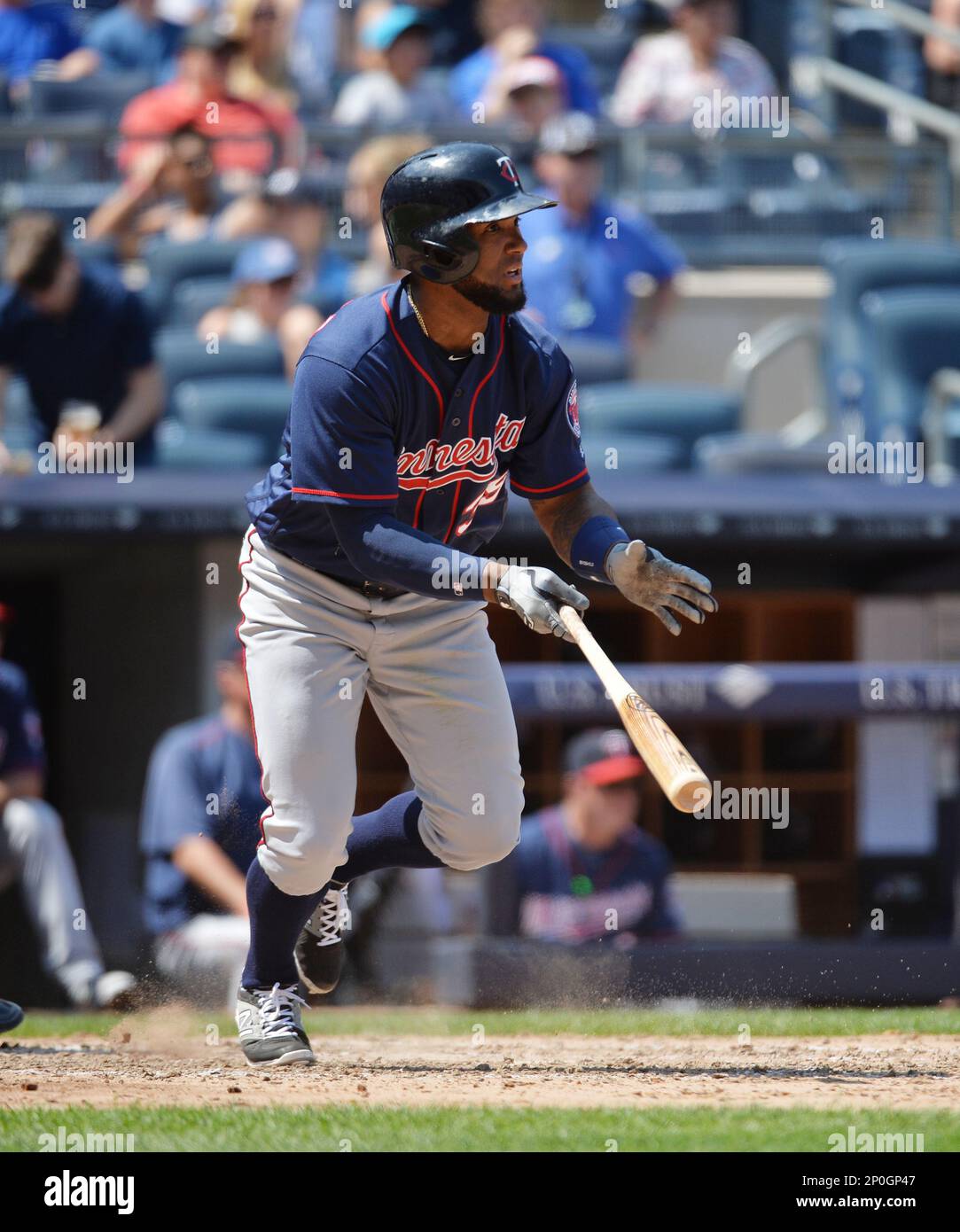 Minnesota Twins outfielder Danny Santana (39) during game against the ...