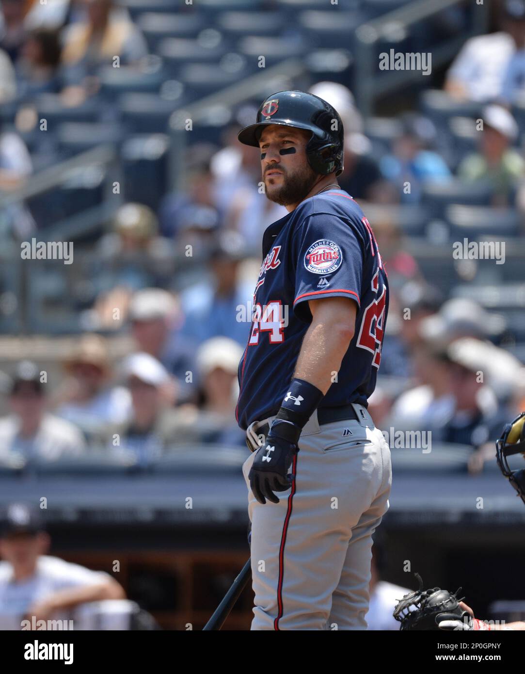 Minnesota Twins infielder Trevor Plouffe (24) during game against the ...