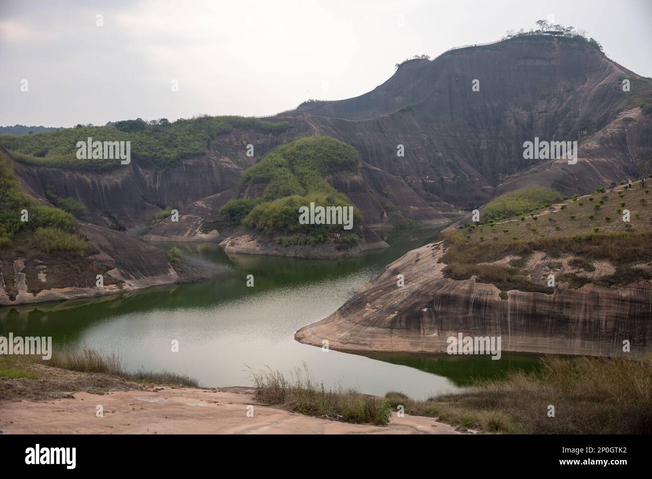 Hunan Gaoyiling scenic spot view Stock Photo - Alamy