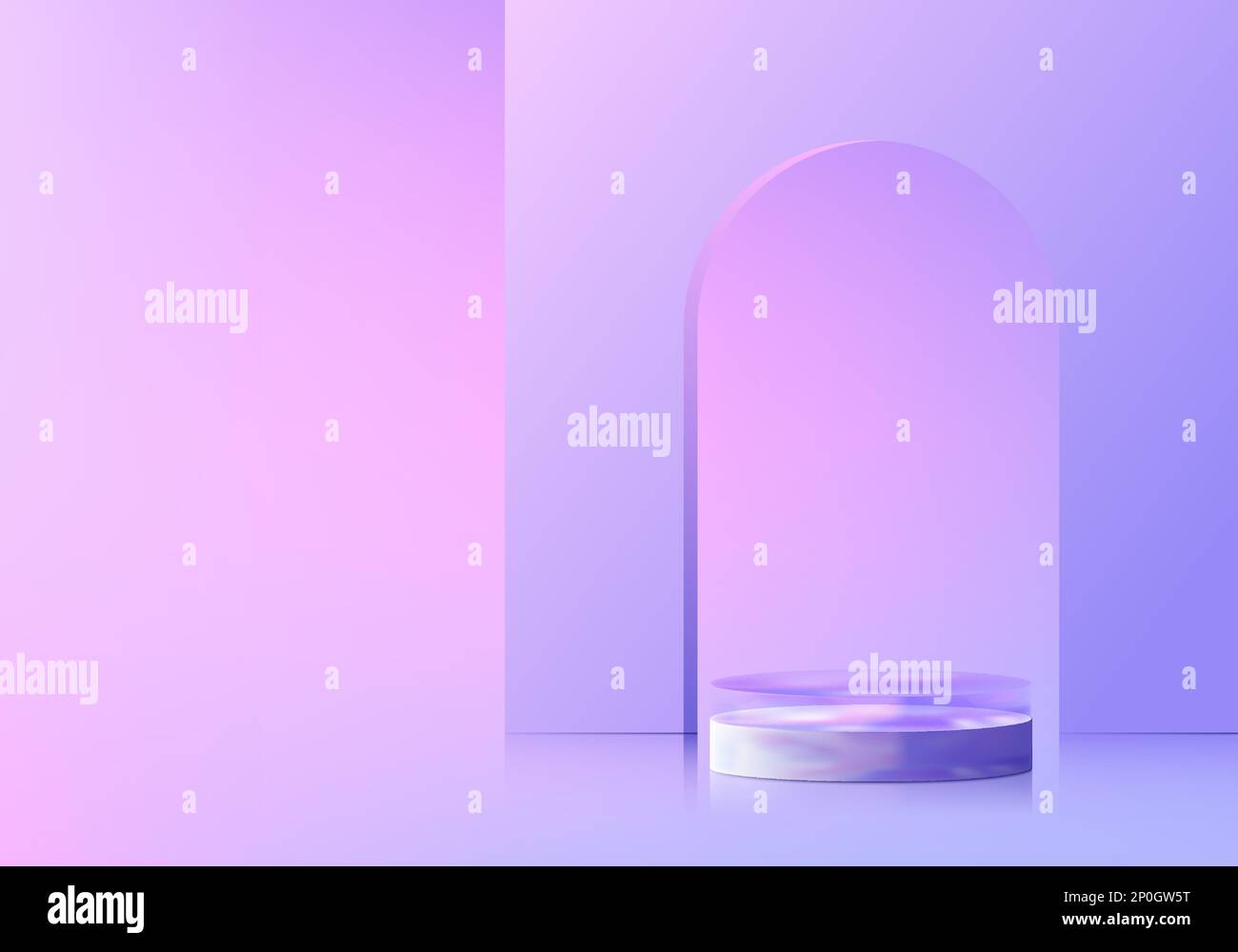 Empty glass door display Stock Vector Images - Alamy