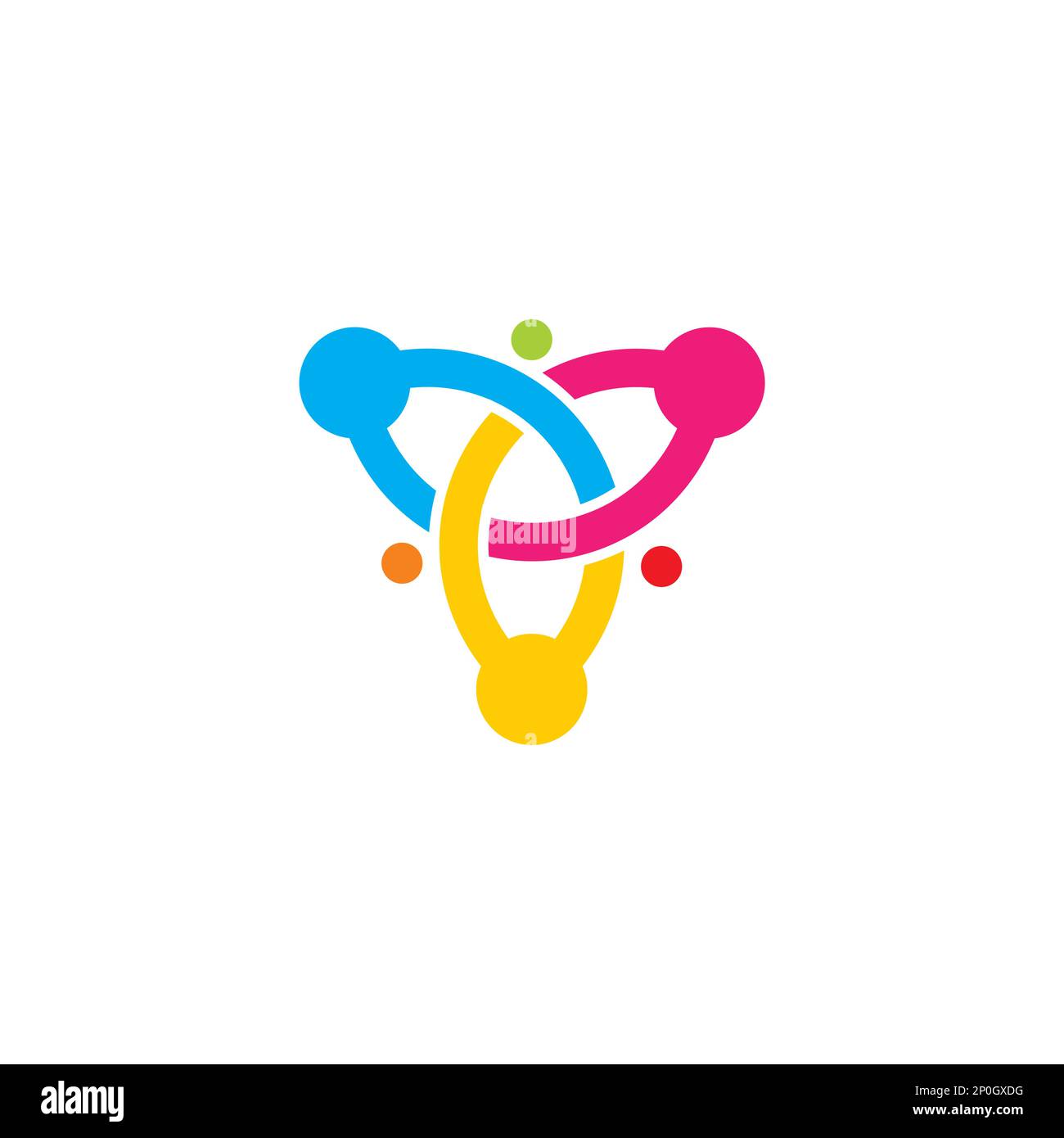 Global Community Logo Icon Elements Template. Community human Logo ...