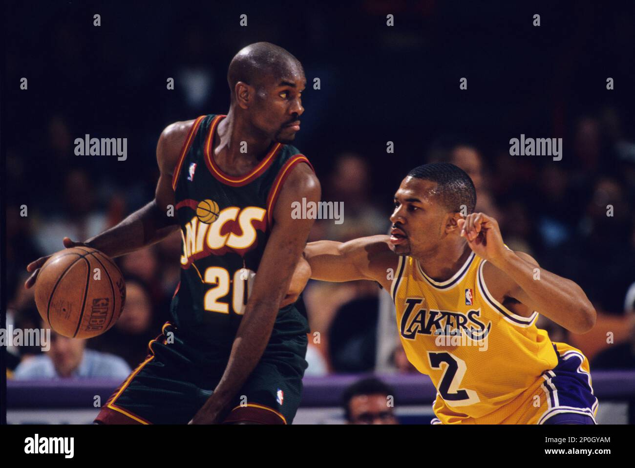 Gary Payton Sonics Defense