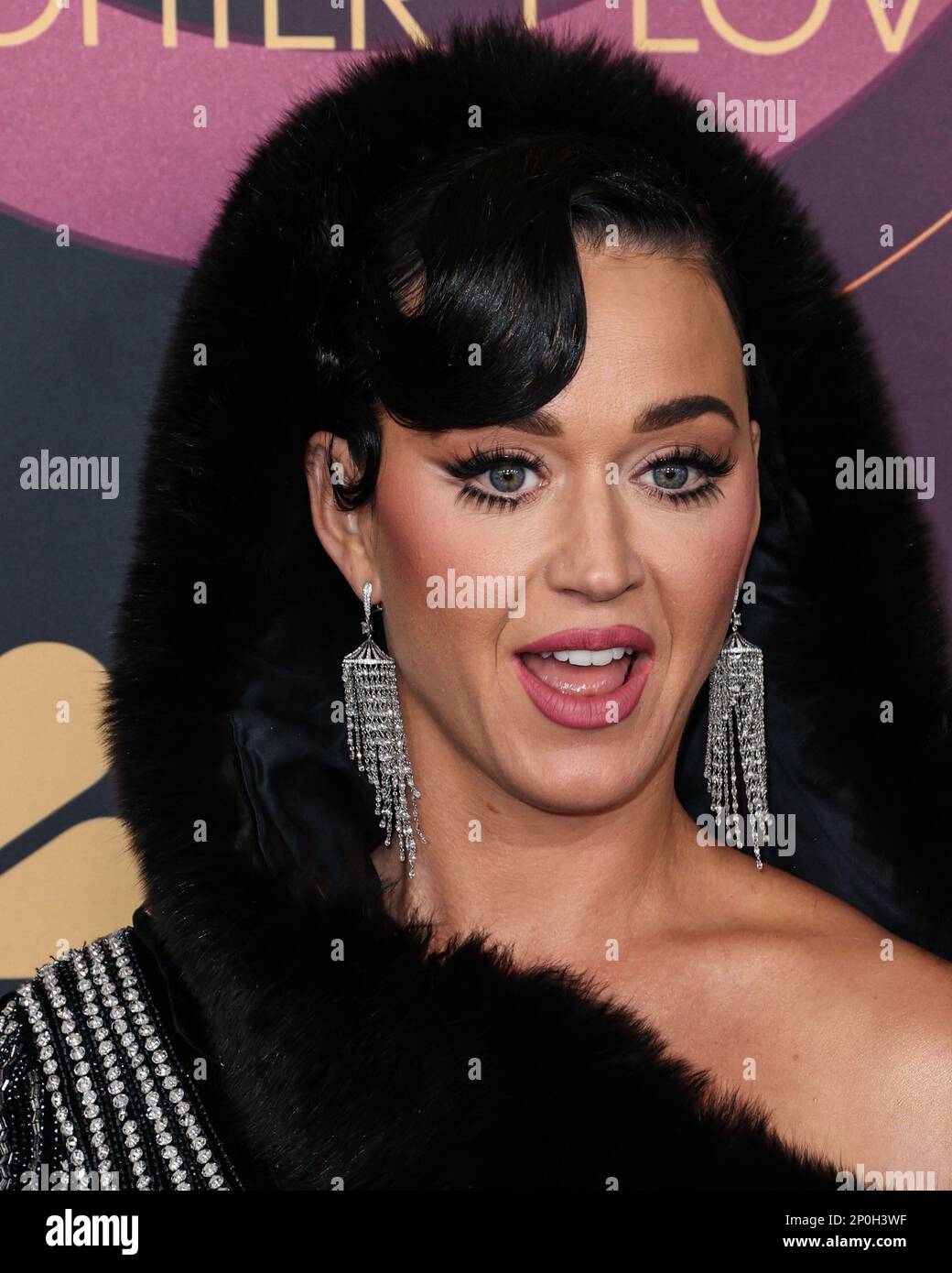 HOLLYWOOD, LOS ANGELES, CALIFORNIA, USA - MARCH 02: American singer ...