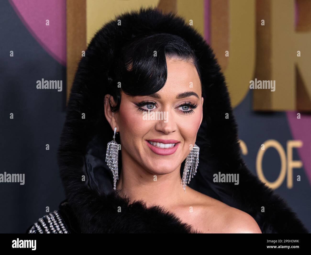 HOLLYWOOD, LOS ANGELES, CALIFORNIA, USA - MARCH 02: American singer ...
