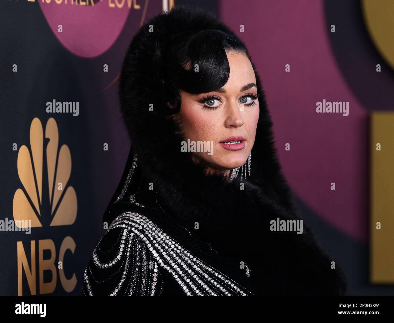 HOLLYWOOD, LOS ANGELES, CALIFORNIA, USA - MARCH 02: American singer ...