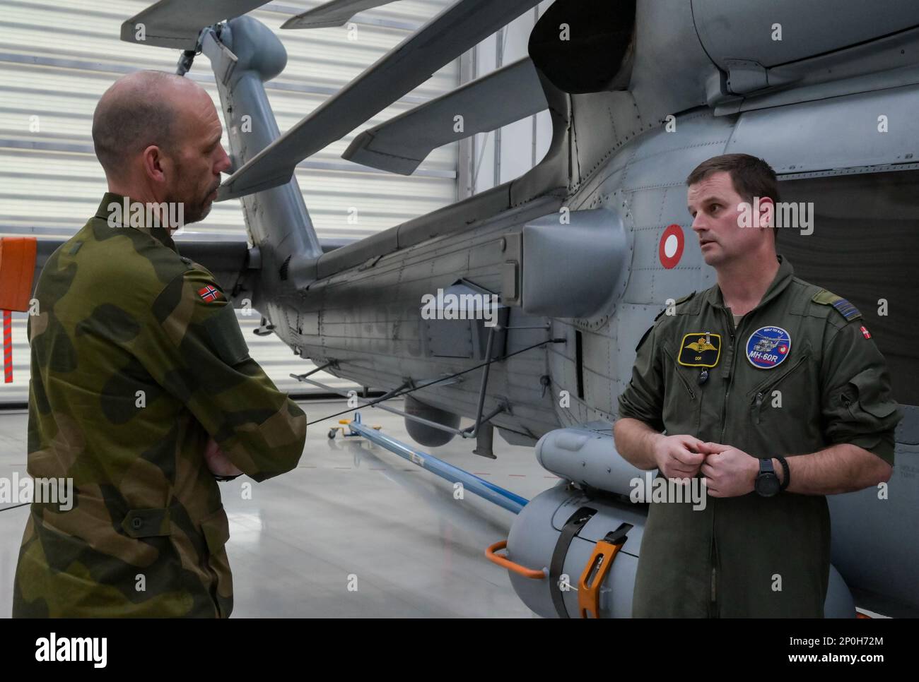 Command Chief Master Sergeant of the Royal Norwegian Air Force Didrik ...