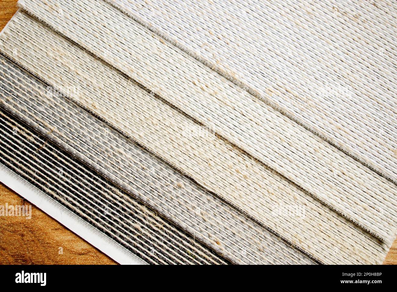 Catalog of different shades of fabric colors. Variety of color of dense ...