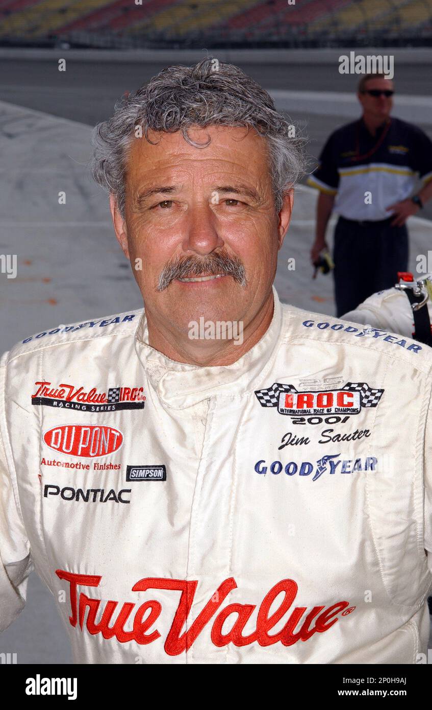 27 April 2002: Jim Sauter prior to the start of the IROC race True ...