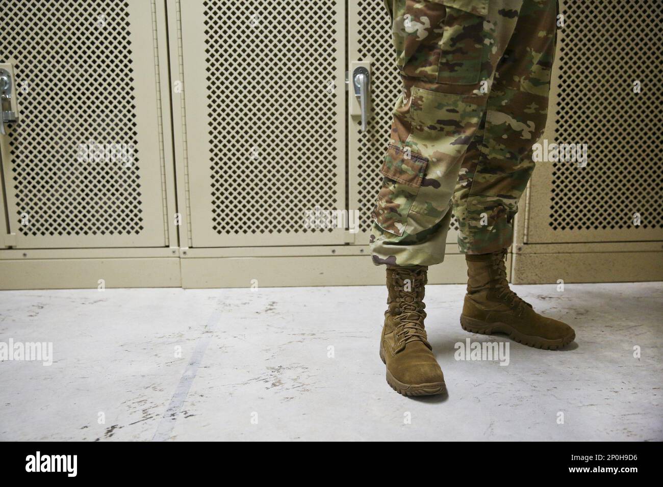 In this Friday, Dec. 2, 2016 photo, Michigan National Guard ...