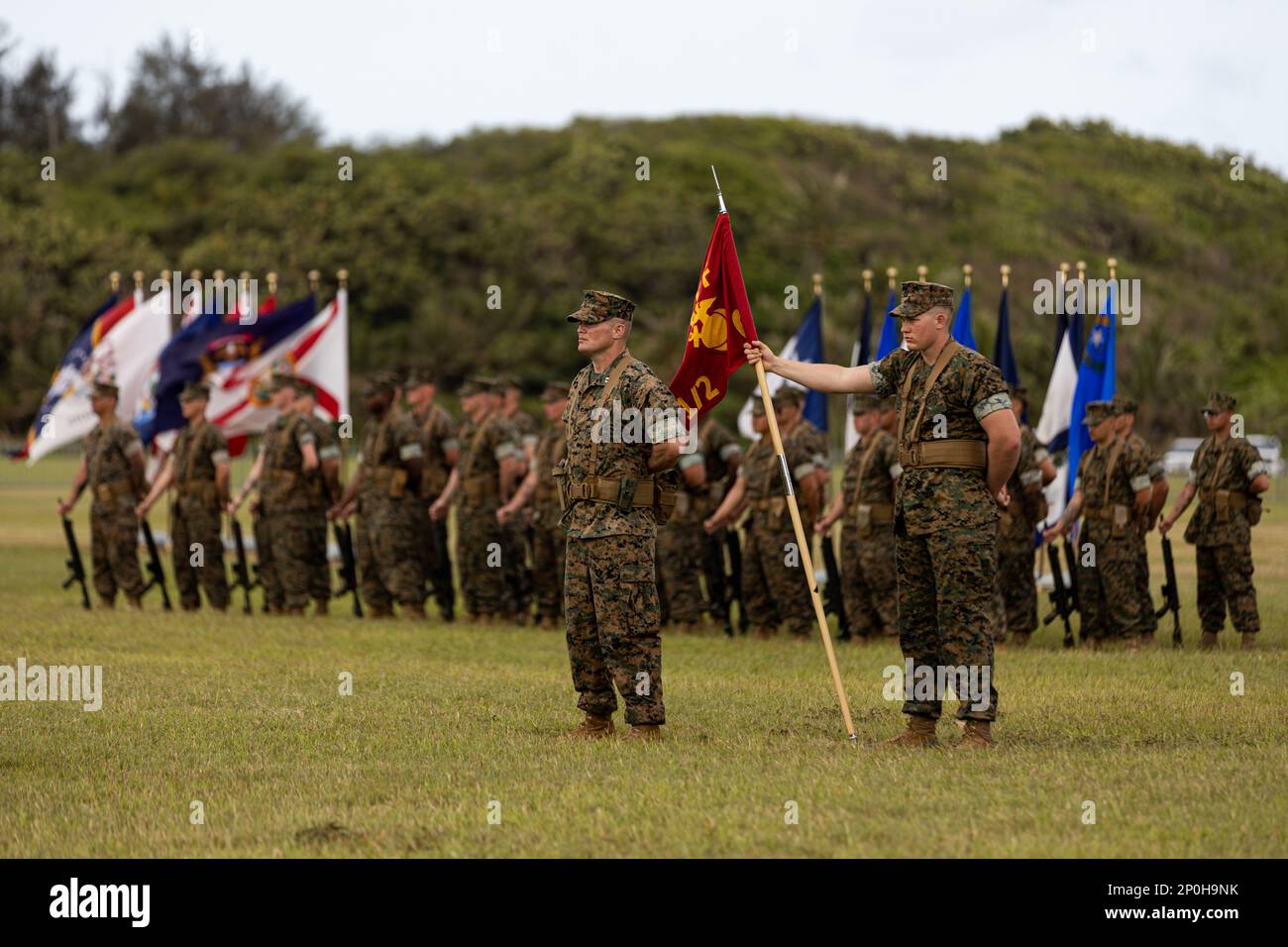 U.S. Marines with 1st Battalion, 2nd Marines, 2nd Marine Division ...