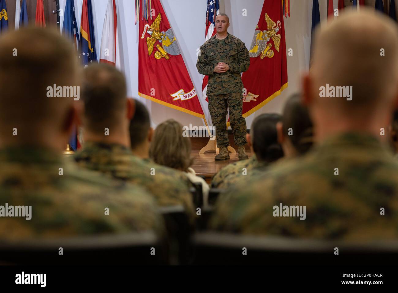 U.S. Marine Corps Maj. Gen. William E. Souza III, the commanding ...