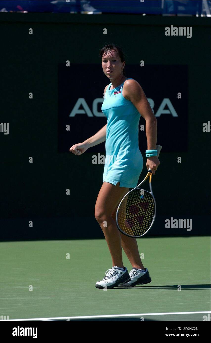 27 Jul 2004: Jelena Jankovic in action during her match versus Serena ...