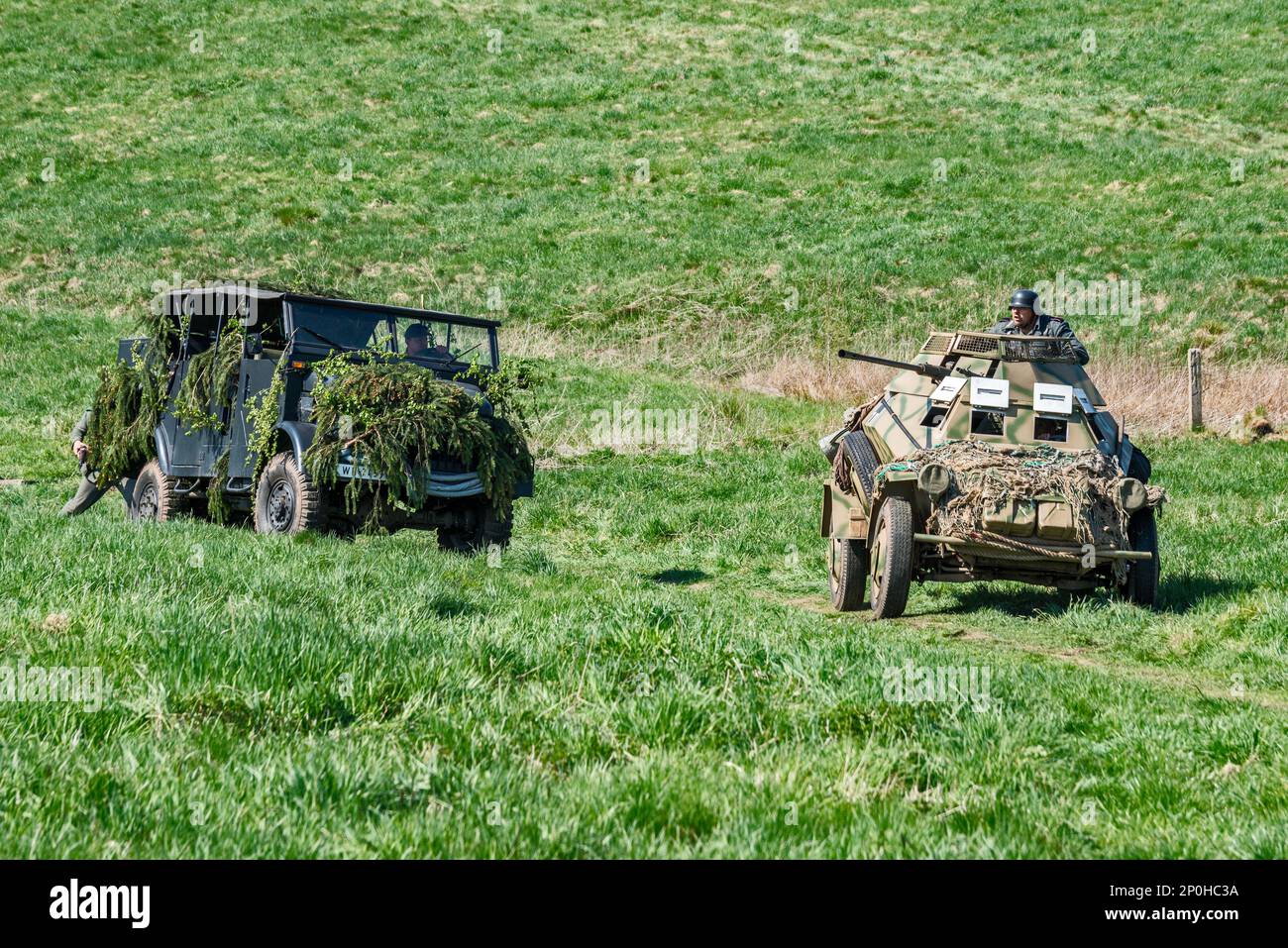 Leichter Panzerspahwagen, WW2 German light armored reconnaissance ...