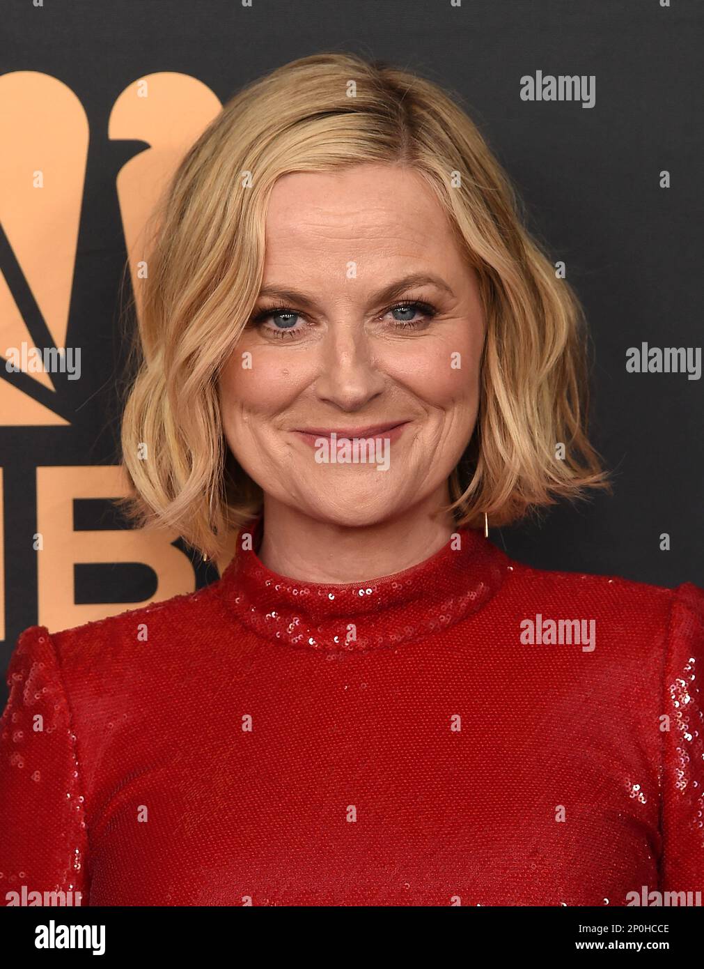 Hollywood, US, March 2, 2023, Amy Poehler arriving on the red carpet ...