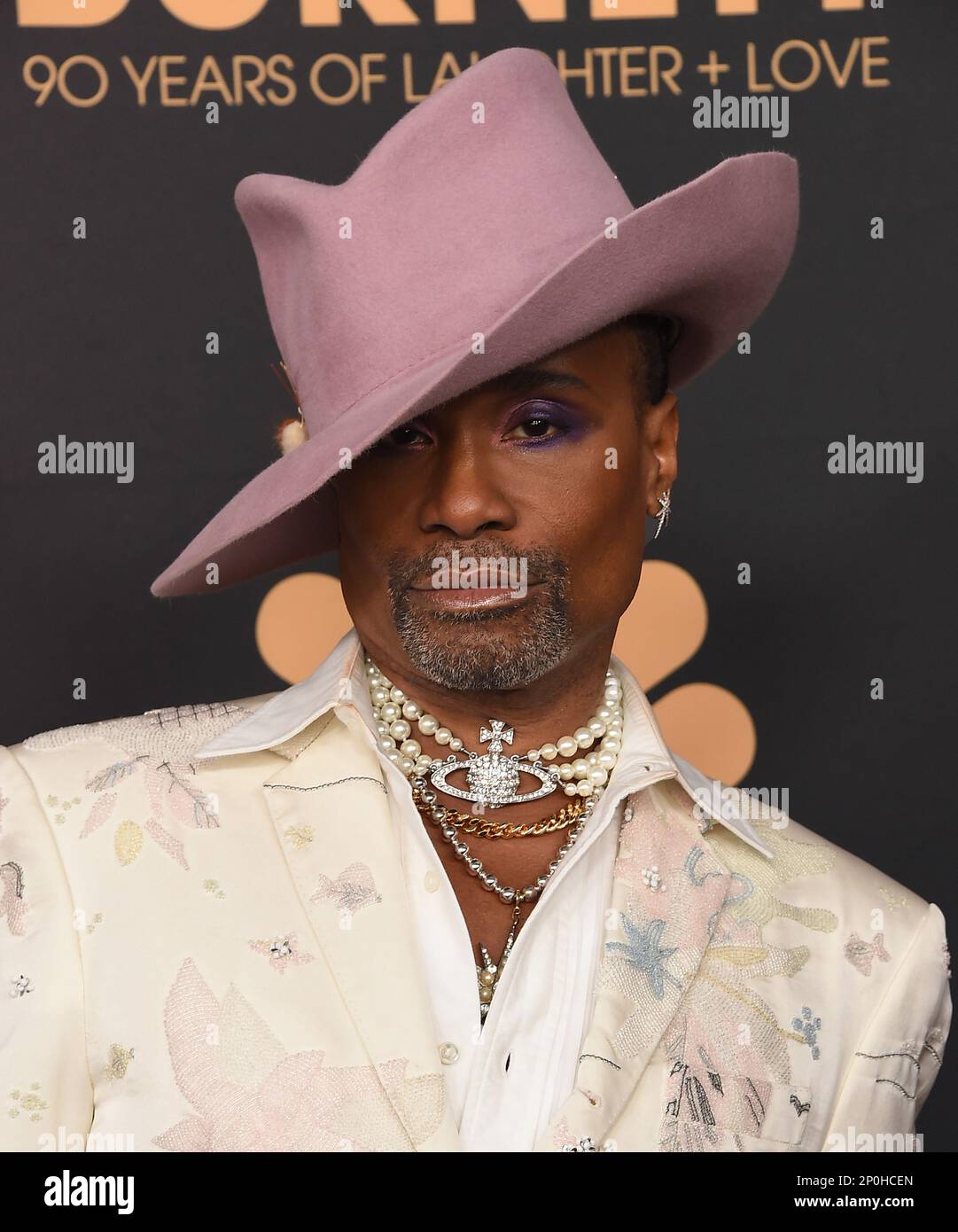 Hollywood, US, March 2, 2023, Billy Porter arriving on the red carpet ...