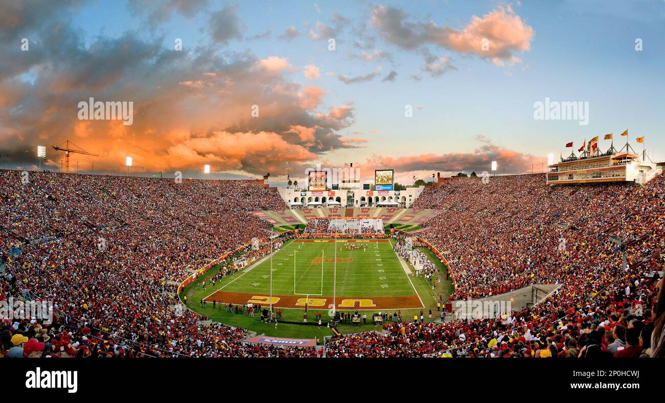 22 September 2007: An overall panoramic view of the the LA Coliseum ...