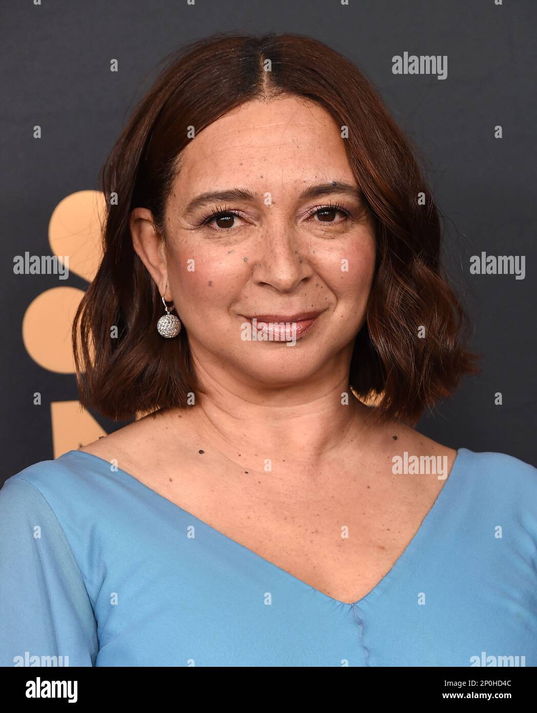 Hollywood, US, March 2, 2023, Maya Rudolph arriving on the red carpet ...