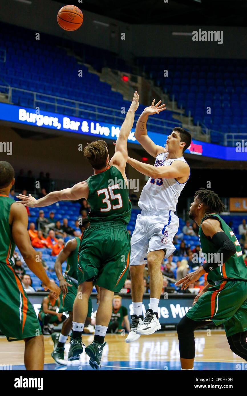 ARLINGTON, TX - DECEMBER 05: Texas-Dallas Comets forward Jorge Bilbao ...